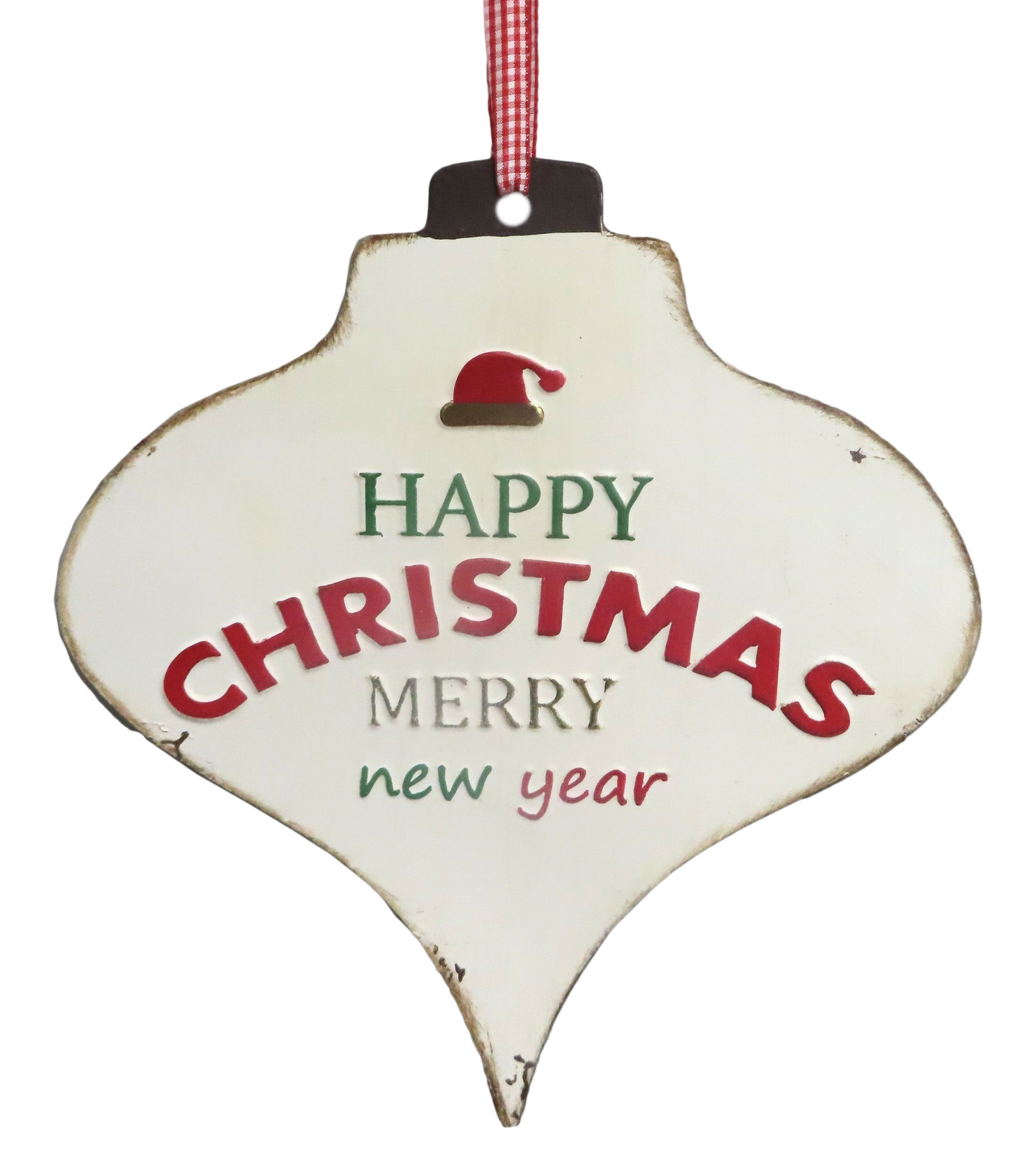 Home Creative Ornamento Letrero Christmas en metal - El Palacio de Hierro