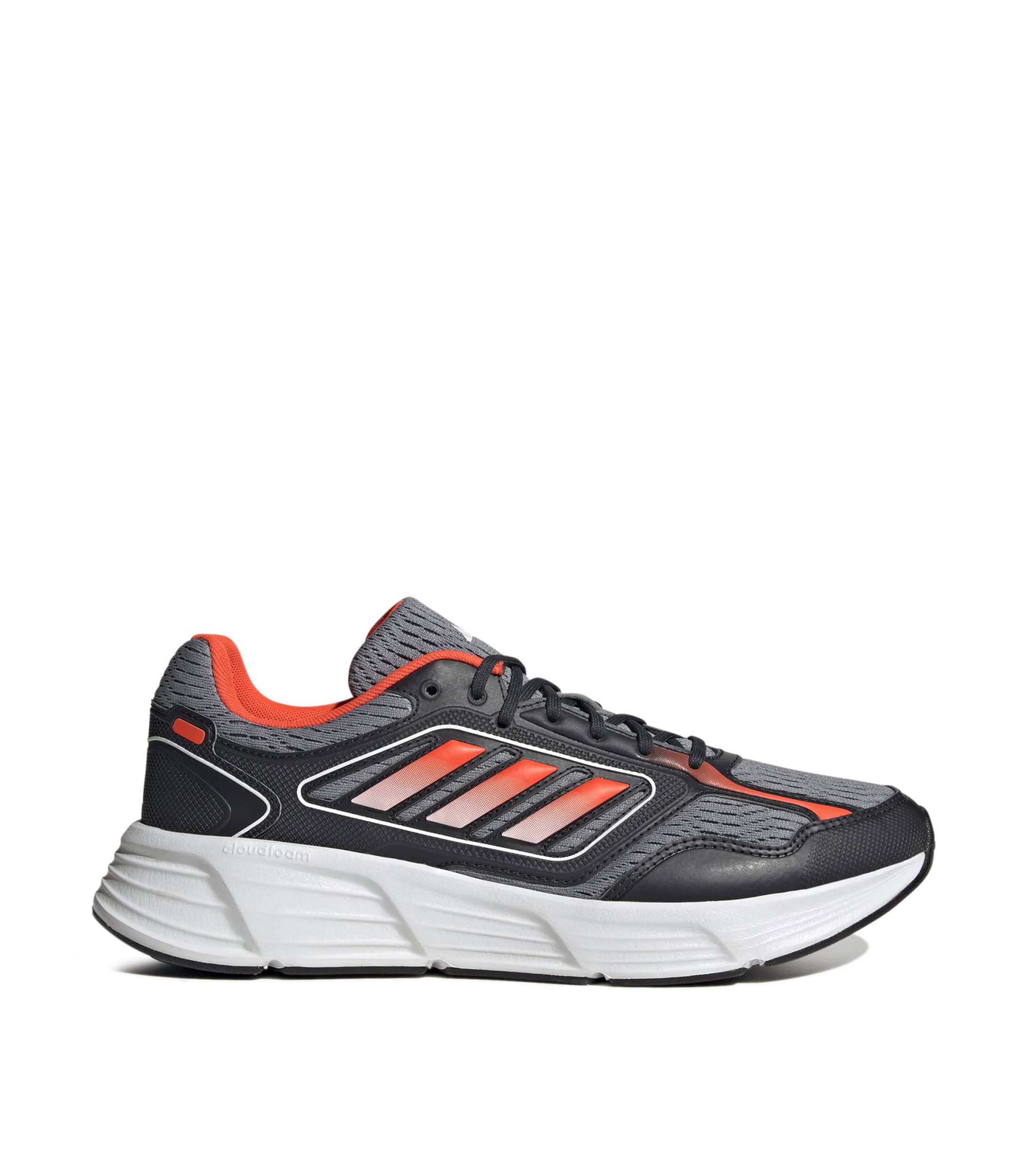 Adidas: Tenis para correr Galaxy Star Cloudfoam grises para Hombre | El ...