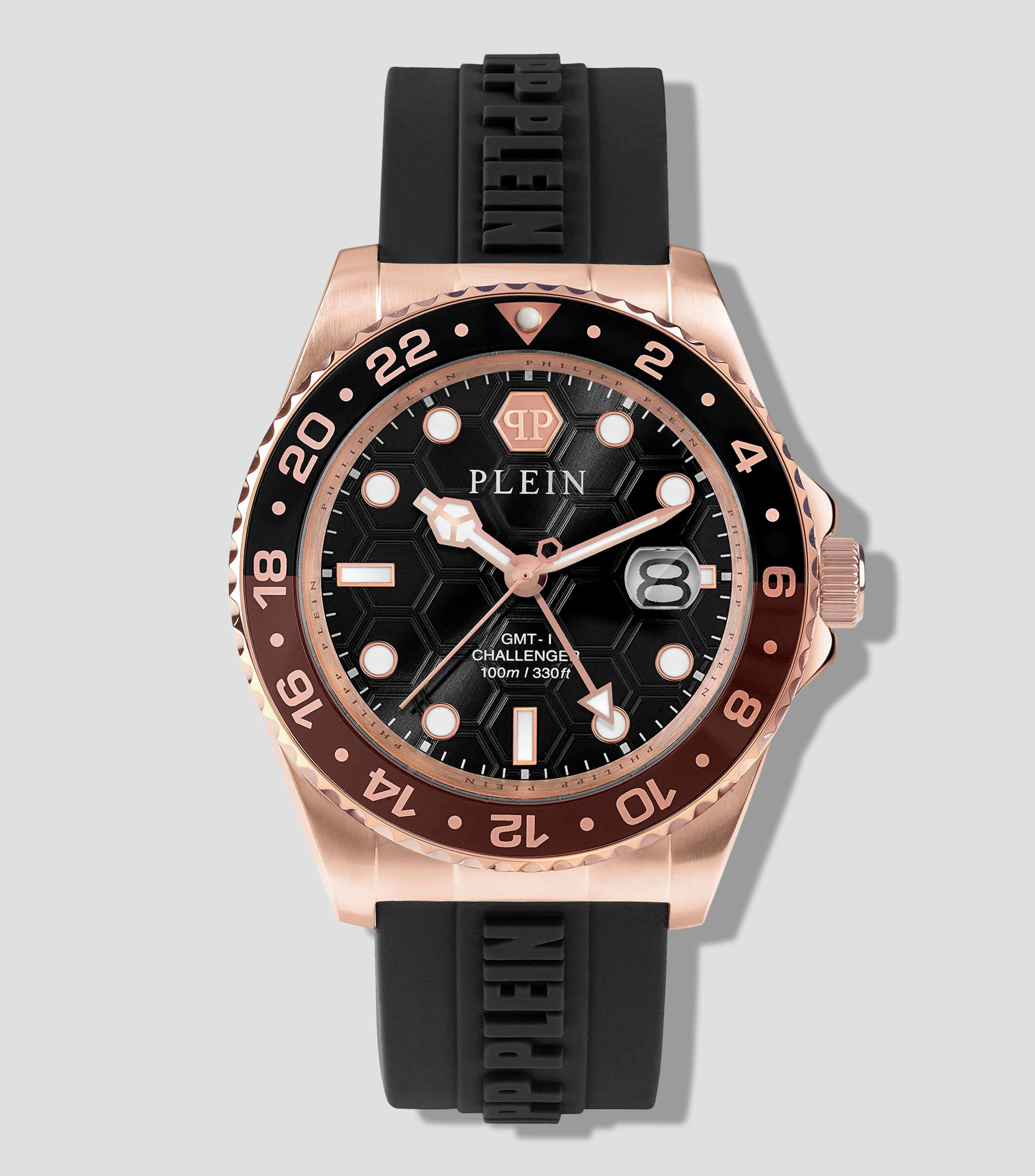 Philipp Plein Reloj para Hombre Gmt I Challenger Casual Oro Rosa - El ...