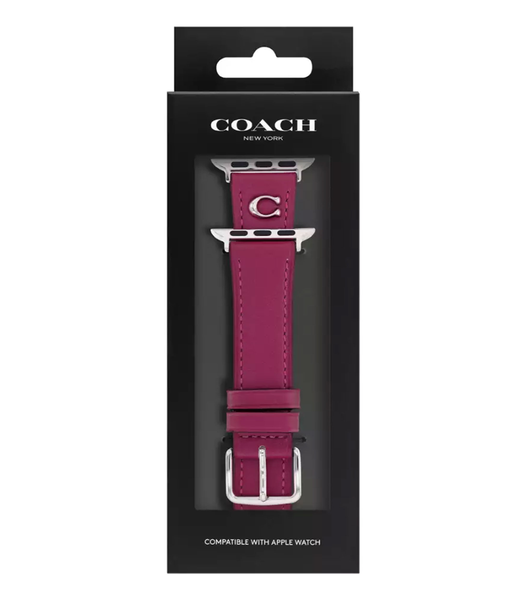 COACH Extensible para reloj Apple Straps en piel Rosa - El Palacio de ...