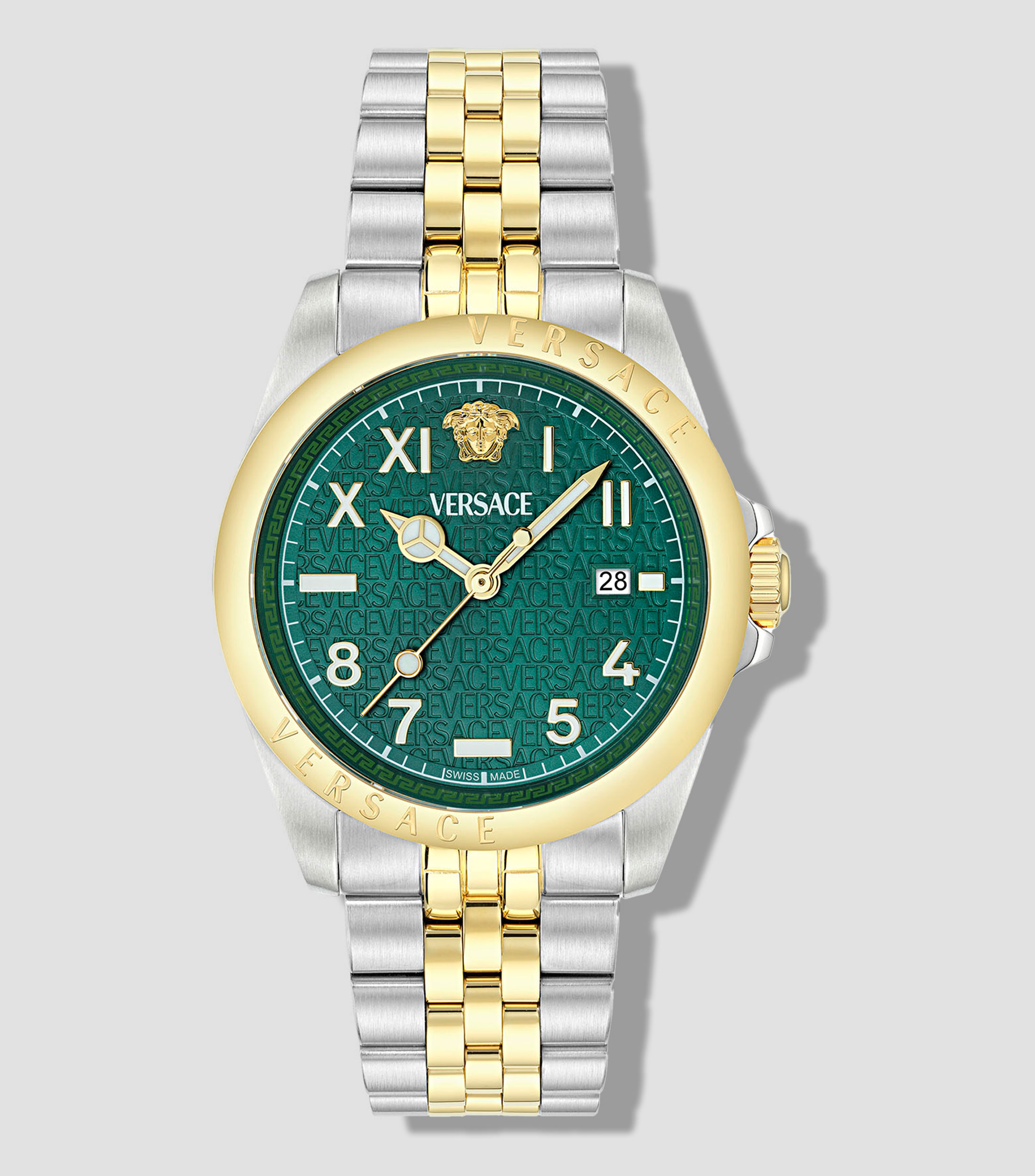 Versace: Reloj para Hombre Versace Anteo de Vestir Verde, Dorado | El ...