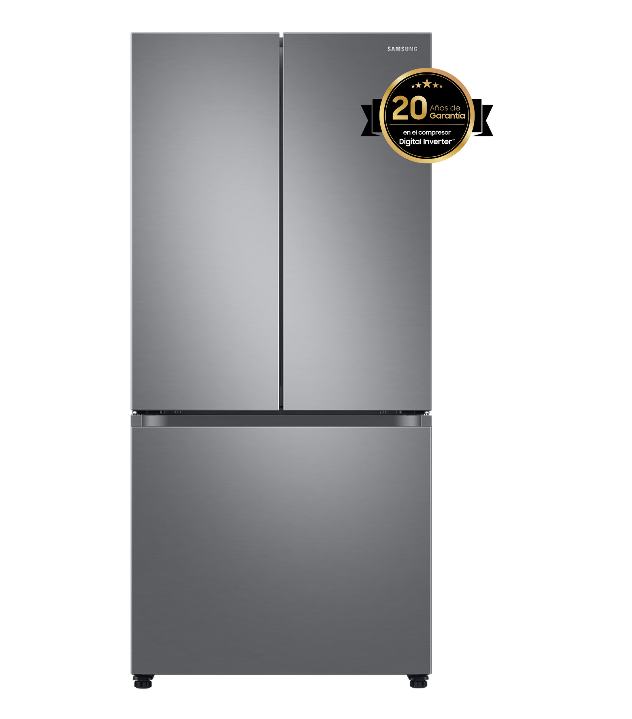 Samsung: Refrigerador French Door 25 p3 RF25C5151S9-EM Acero | El ...
