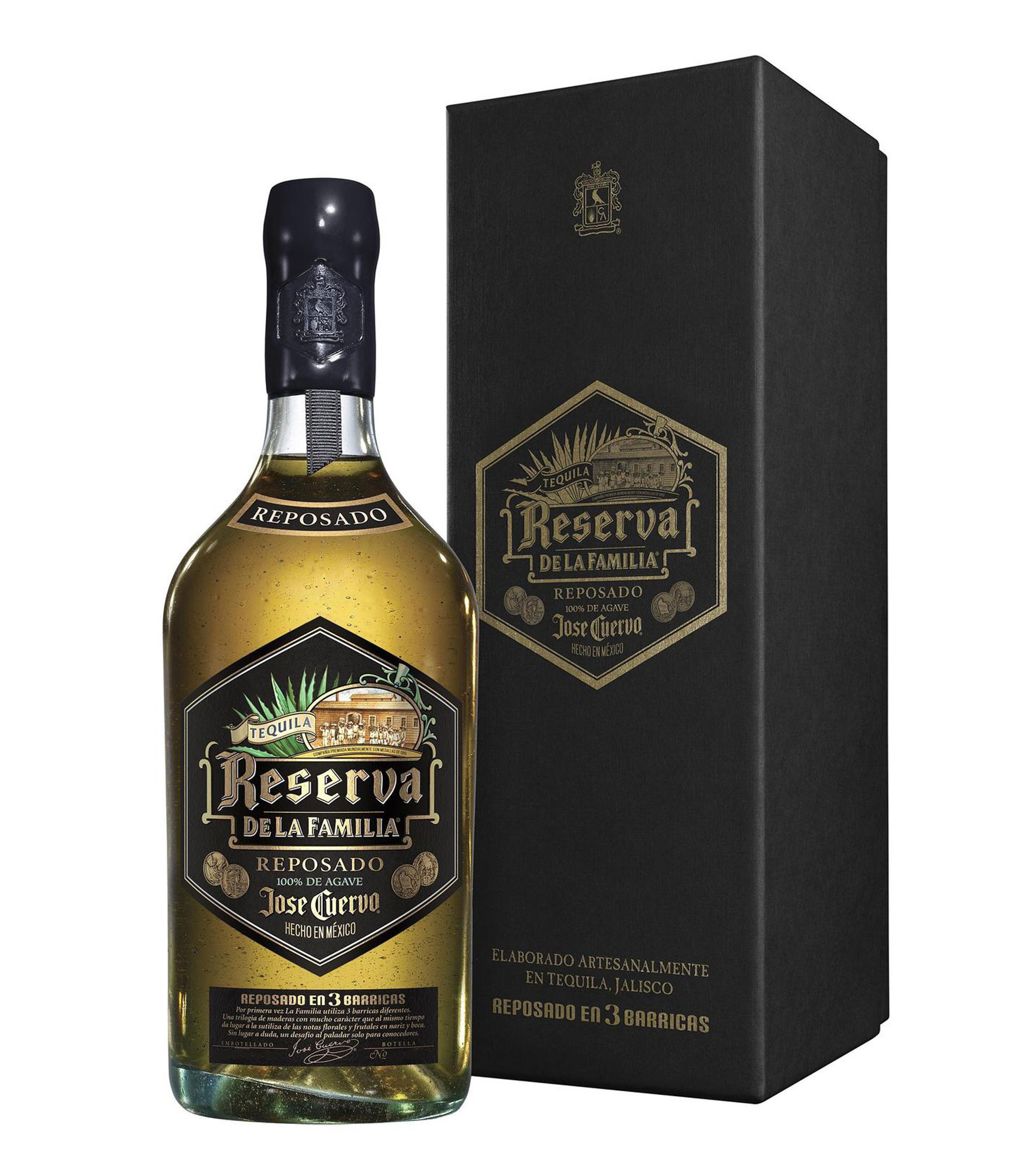 José Cuervo Tequila Reserva de la Familia Reposado, 750 ml - El Palacio ...