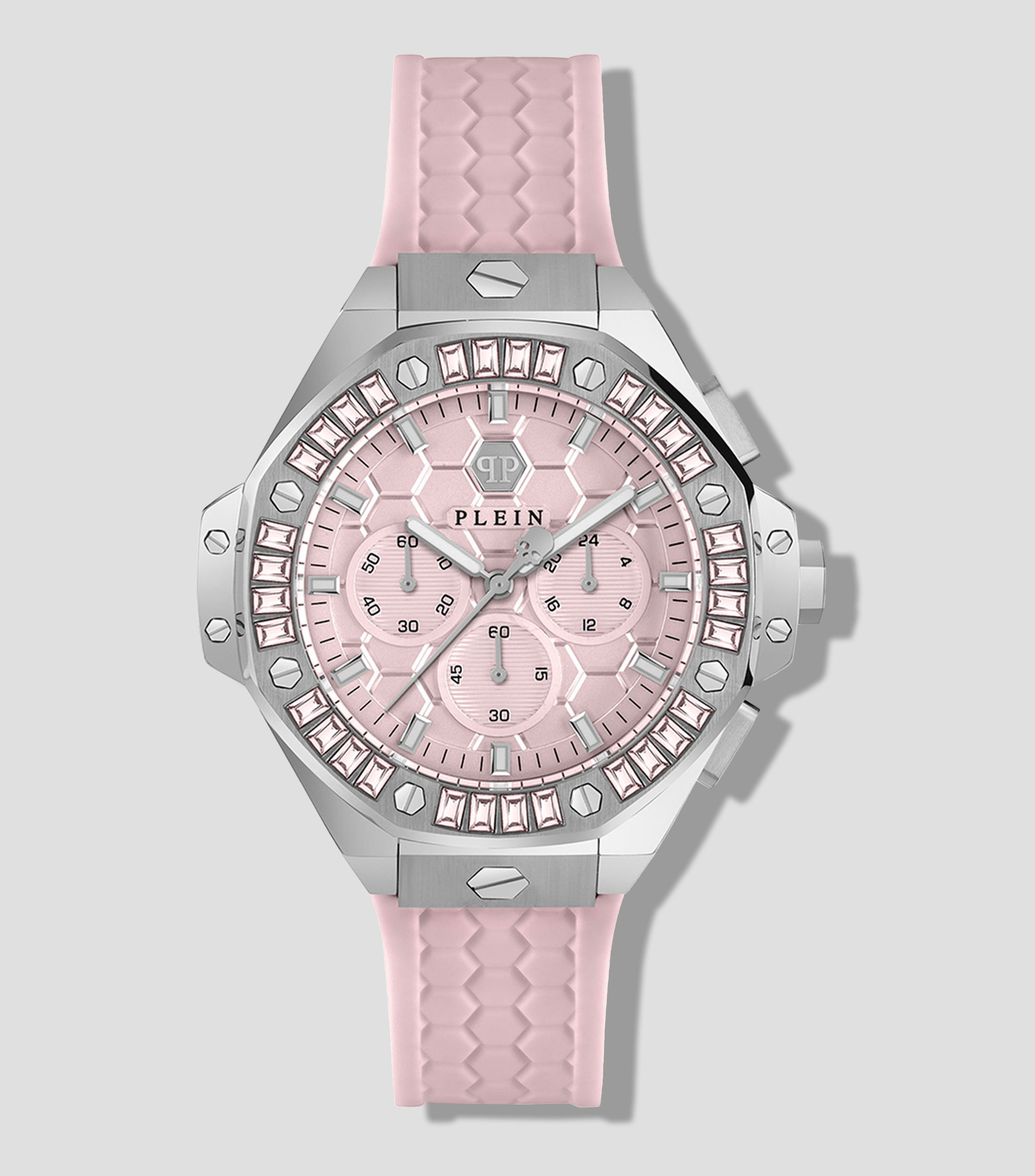 Philipp Plein: Reloj para Mujer Chrono Royal Casual, Plateado | El ...