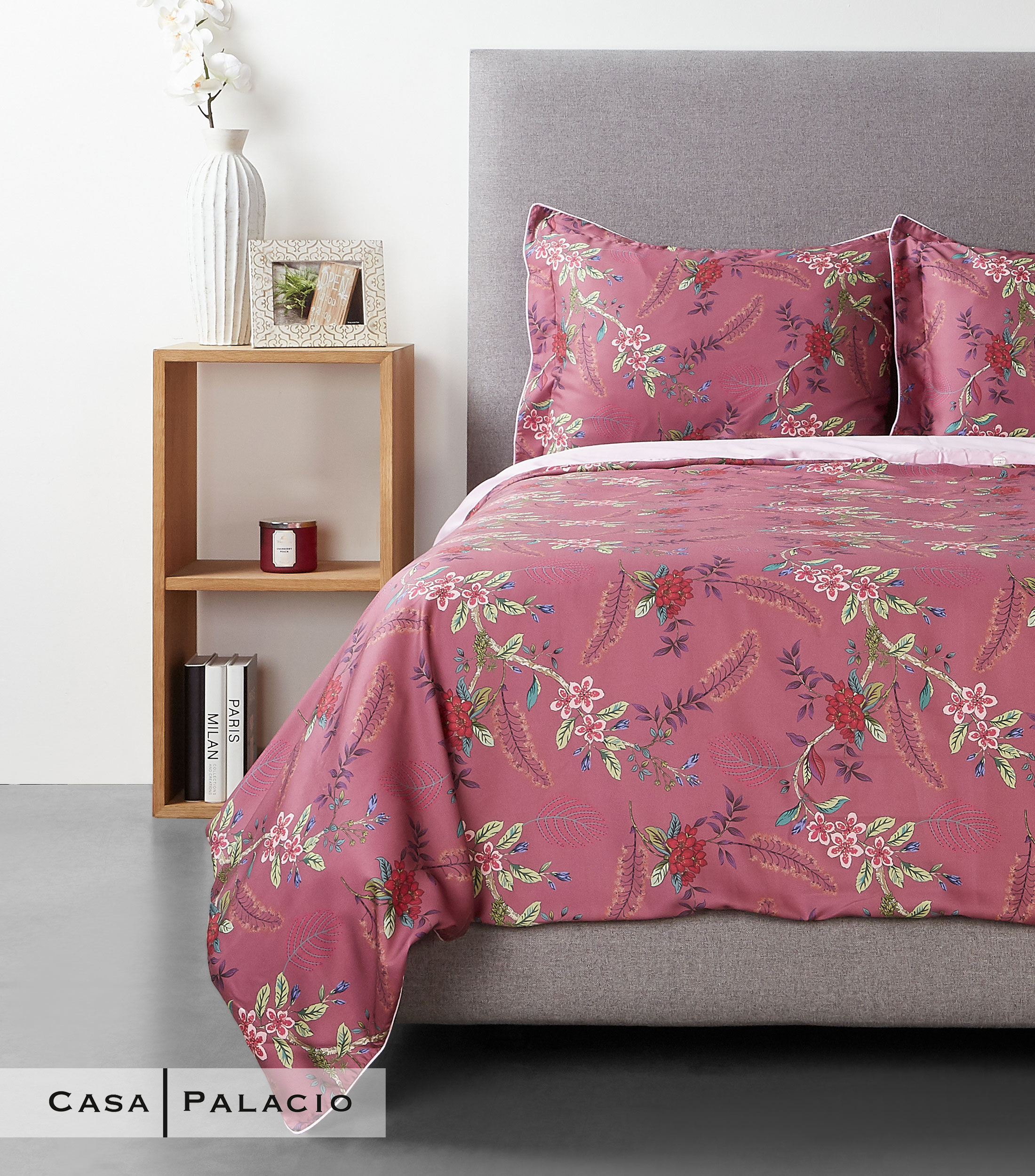 CHESTER & PECK_0482_Chester & Peck Juego de funda para Duvet Queen Size ...