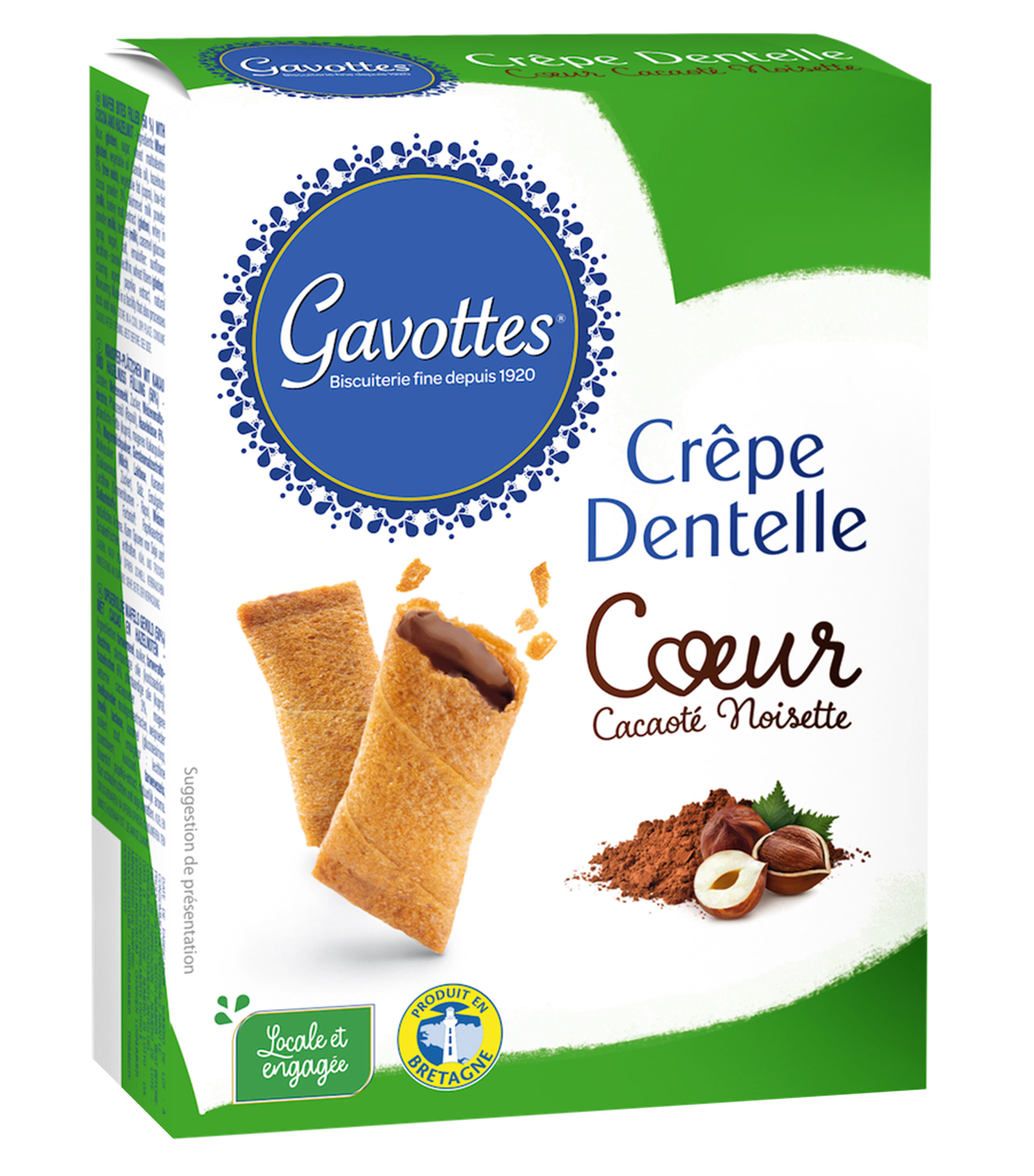 Loc Maria: Wafer con crema de Cacao y Avellana, 90 gr | El Palacio de ...