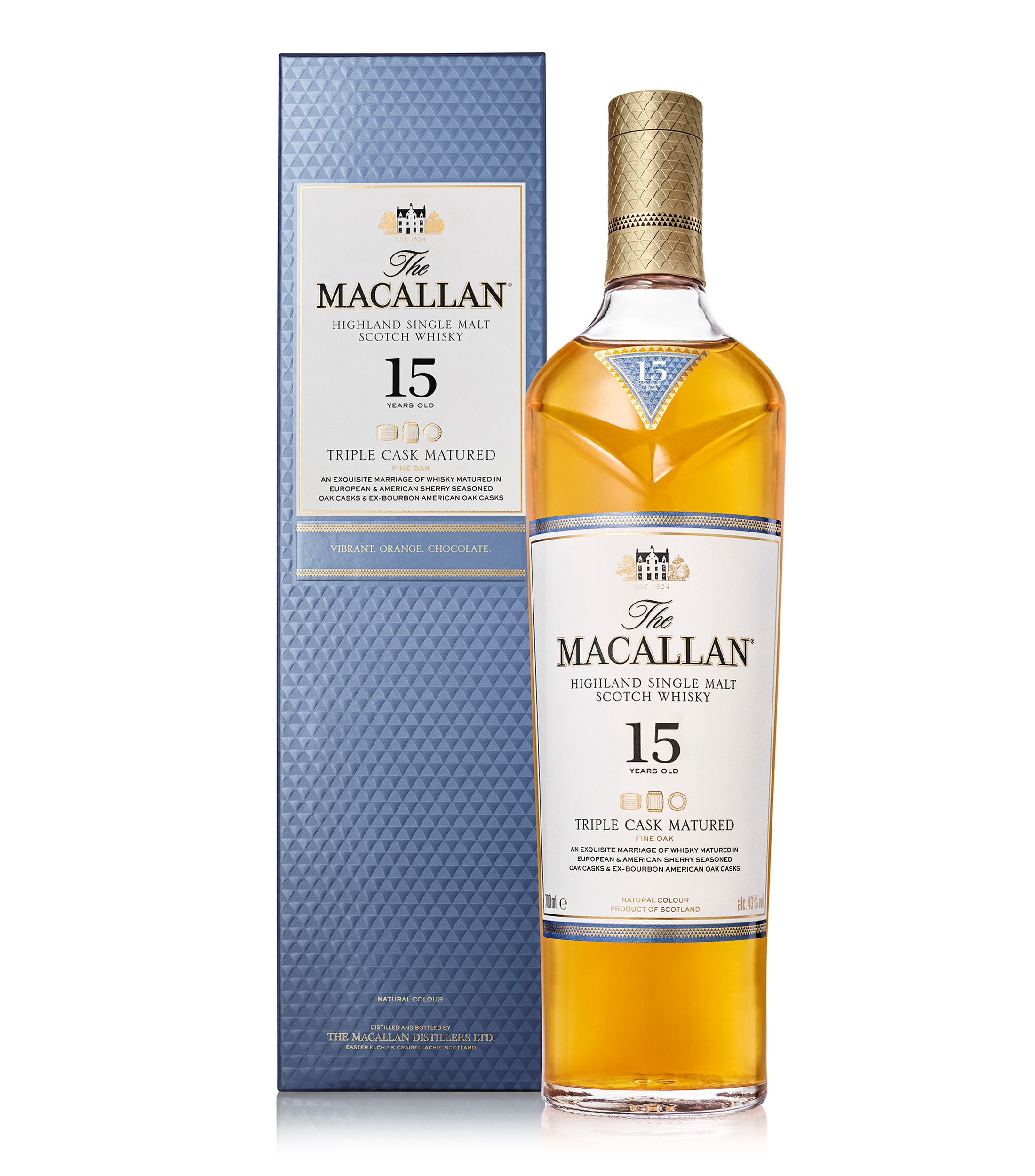 Macalan Whisky The Macallan 15 Años, 700 ml - El Palacio de Hierro