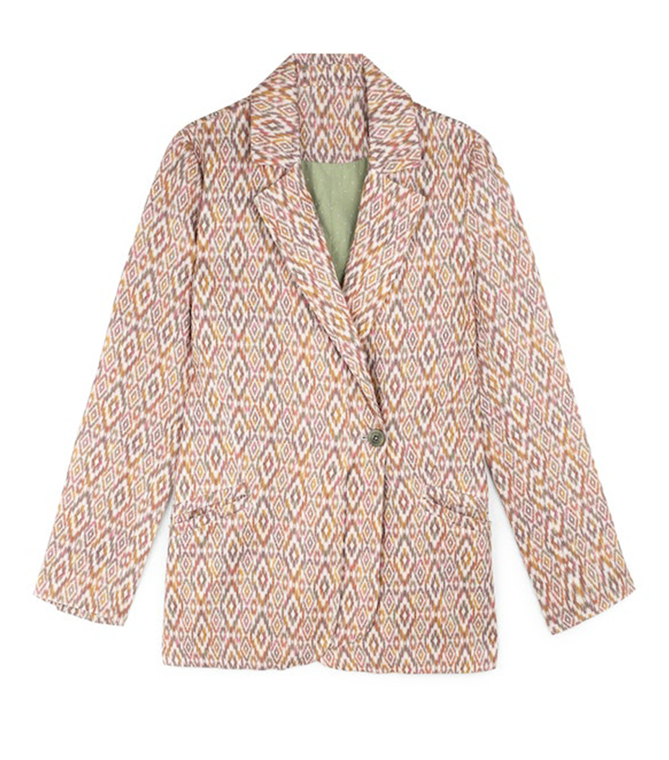 Saco con Estampado Étnico Savage, Mujer