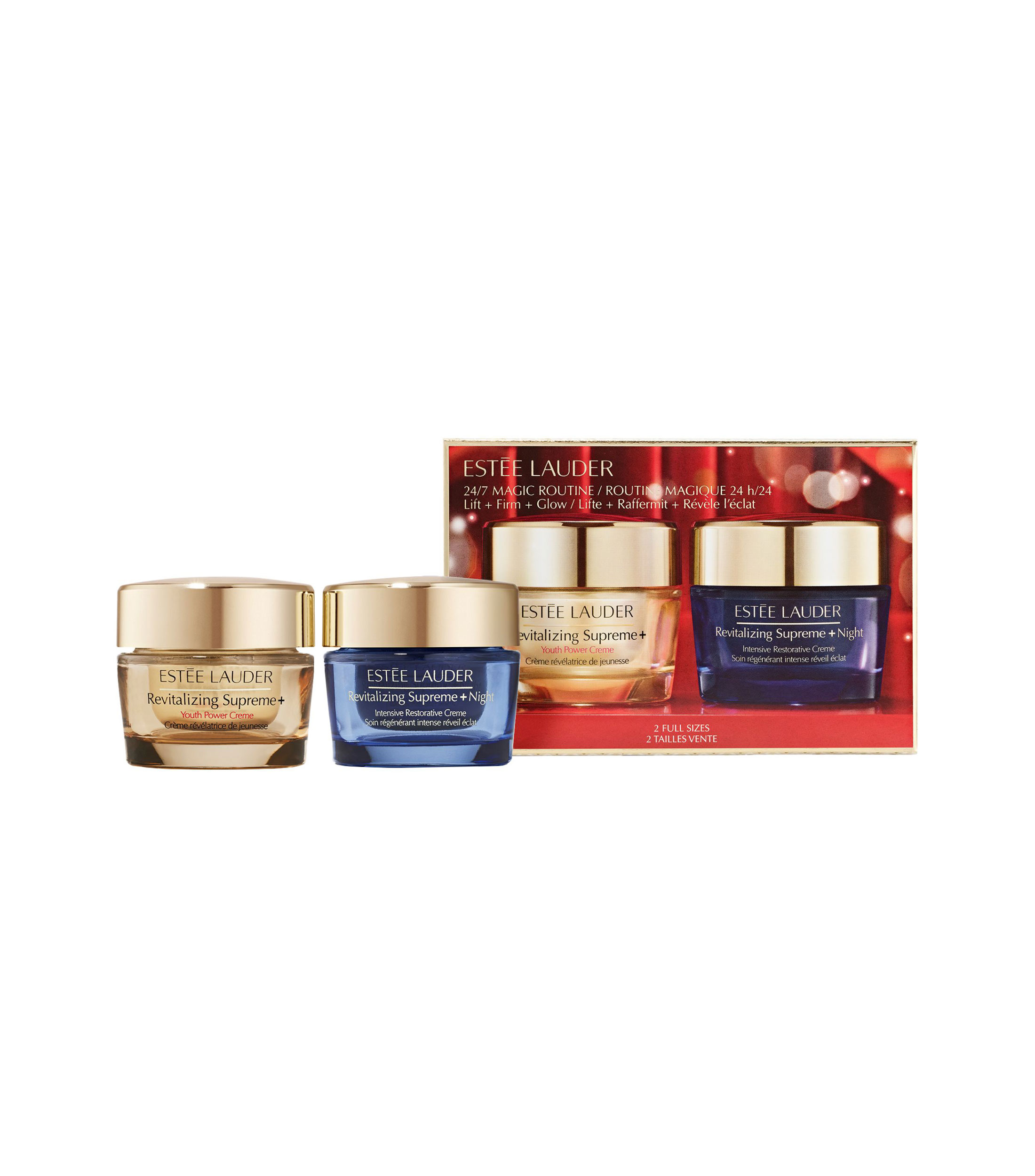Estée Lauder: Set de Tratamiento Facial 24,7 Magic Routine Lift + Firm ...