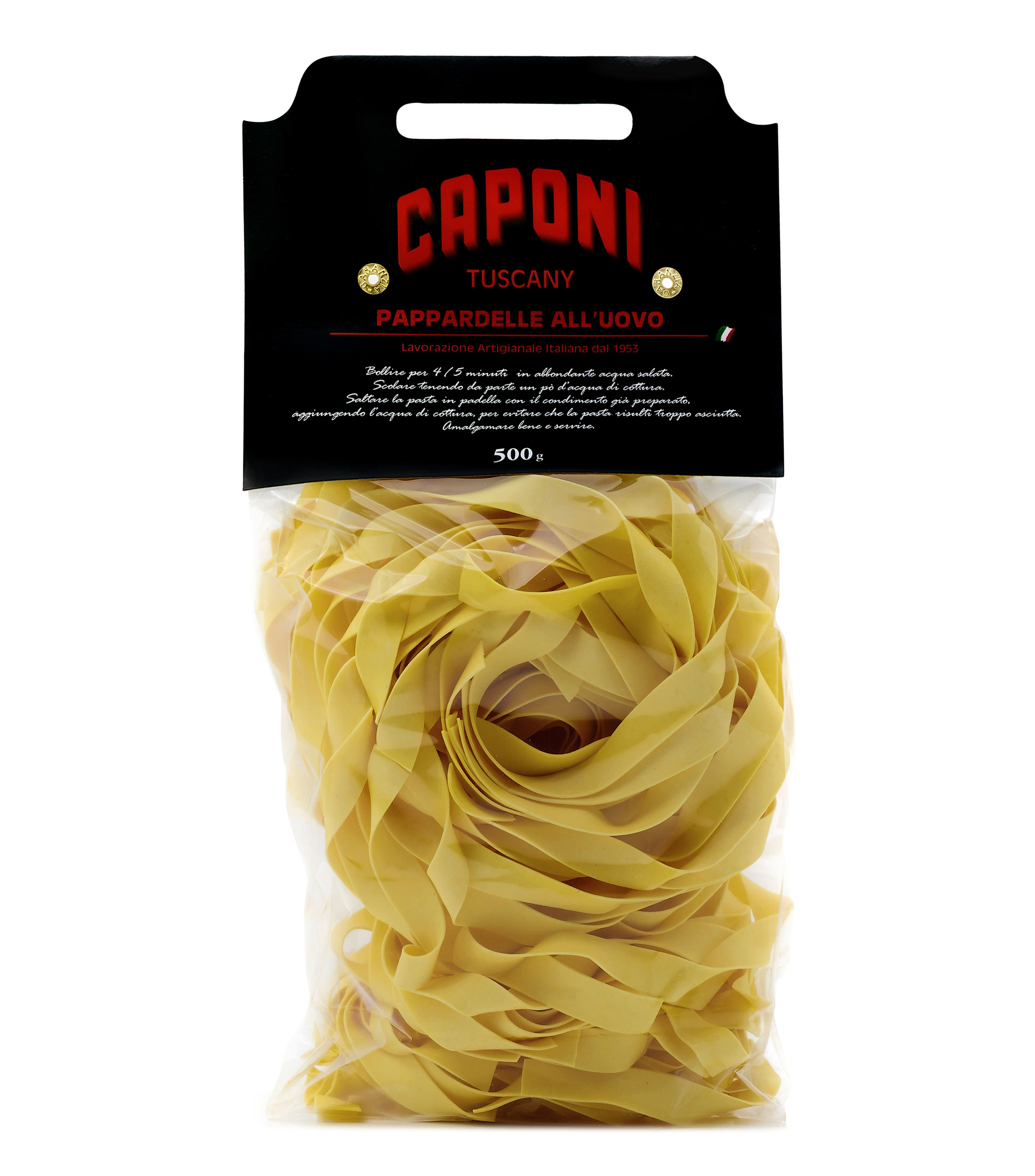 Caponi Pasta de huevo, 500 g - El Palacio de Hierro