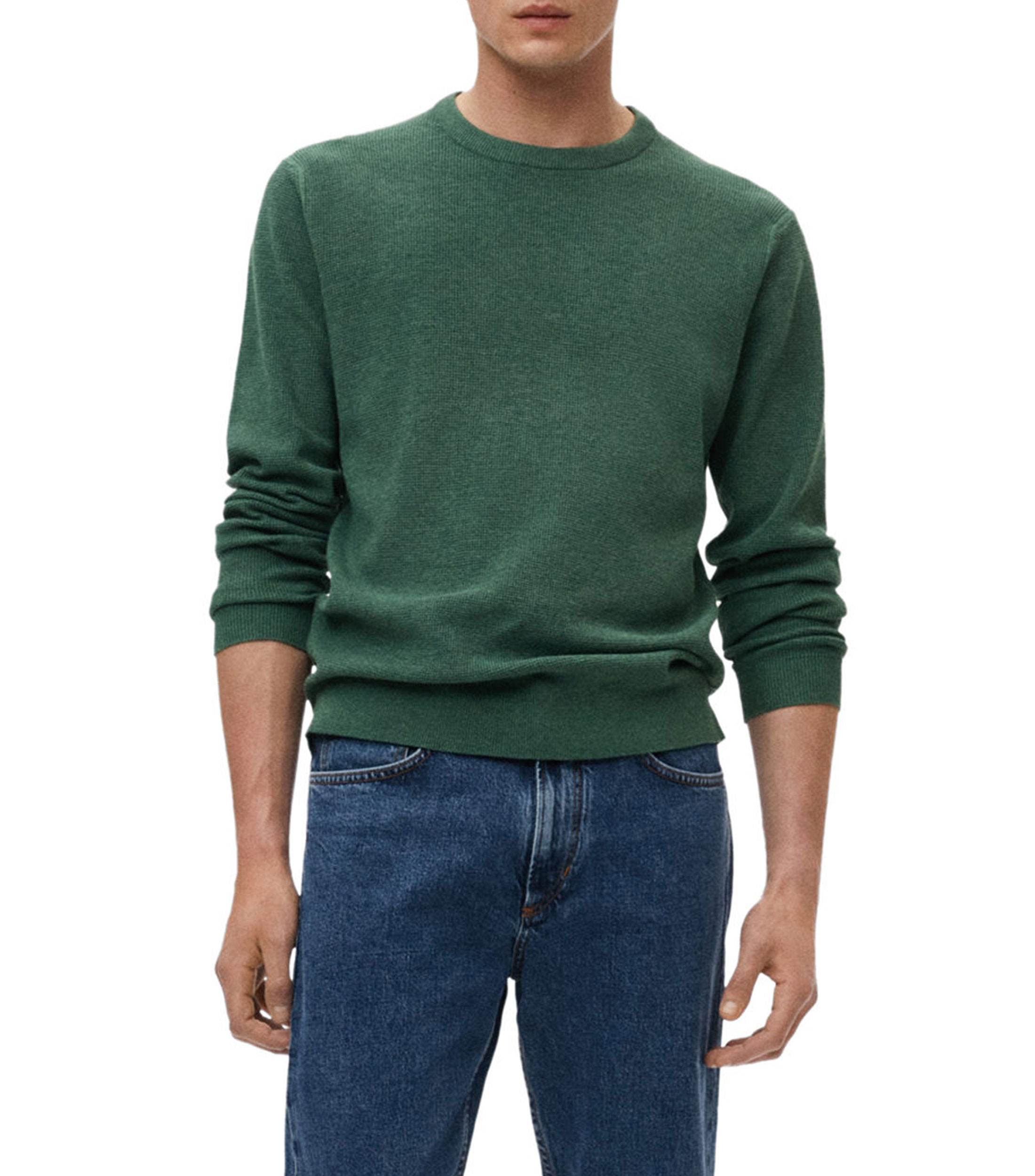 Mango Suéter cuello redondo Hombre - El Palacio de Hierro