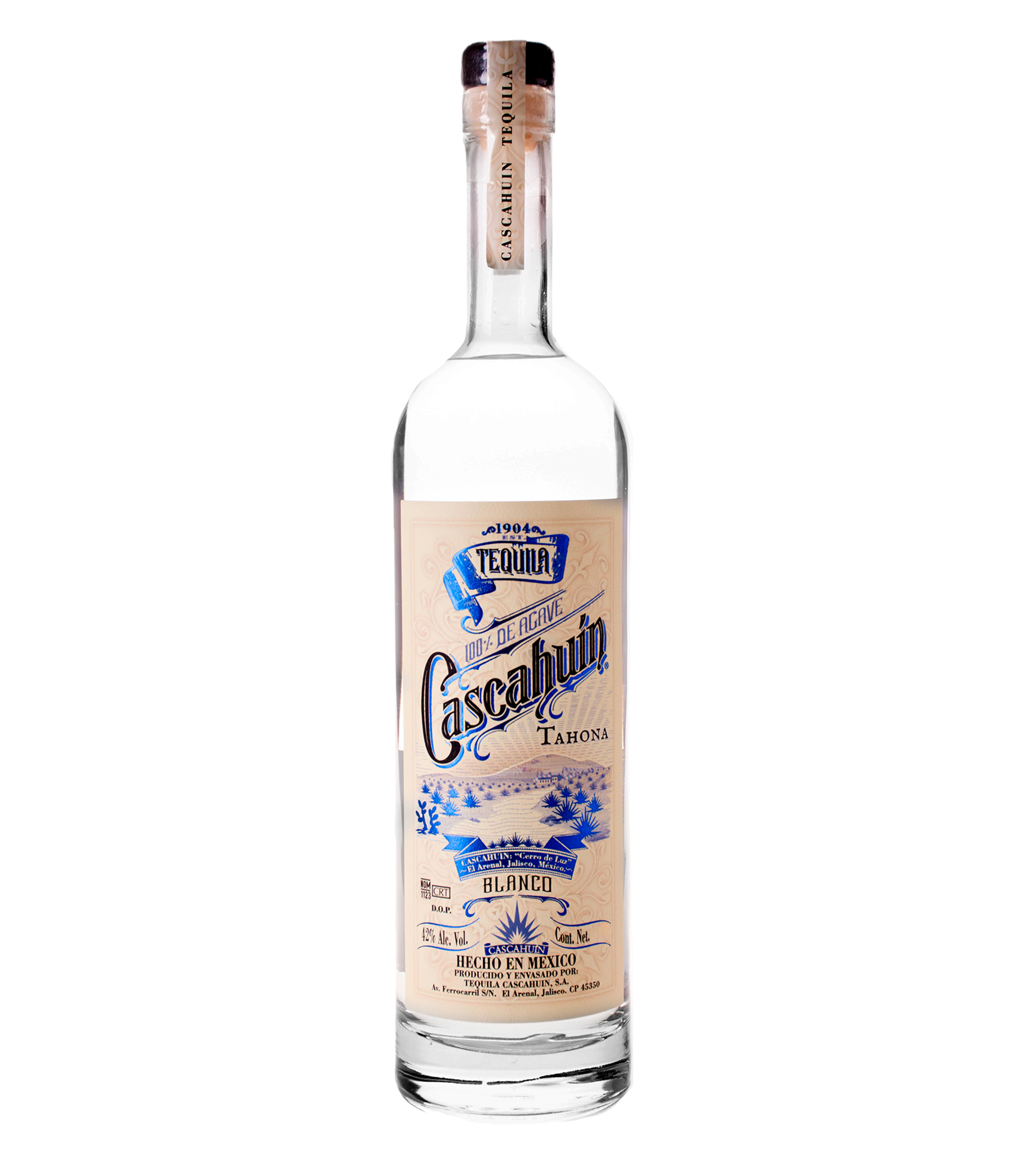 CASCAHUIN | TEQUILA CASCAHUIN BCO TAHONA 750 ML | El Palacio de Hierro