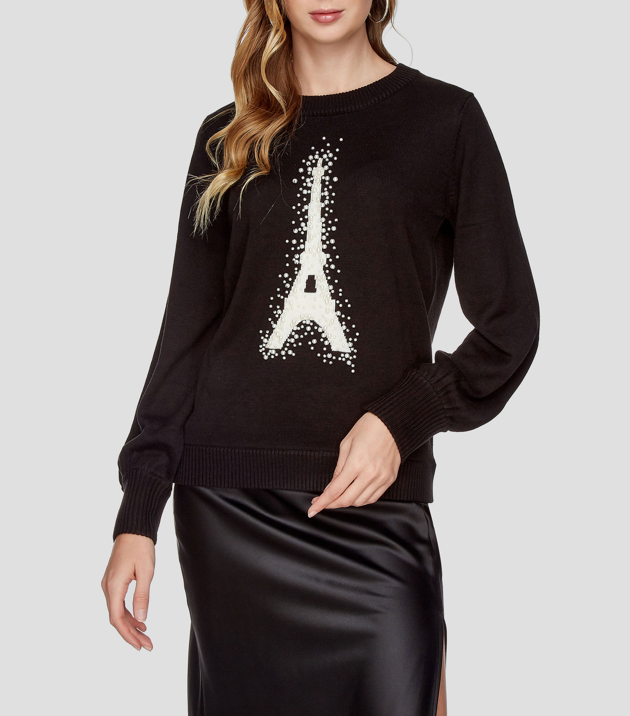 Karl Lagerfeld Suéter cuello redondo Mujer - El Palacio de Hierro