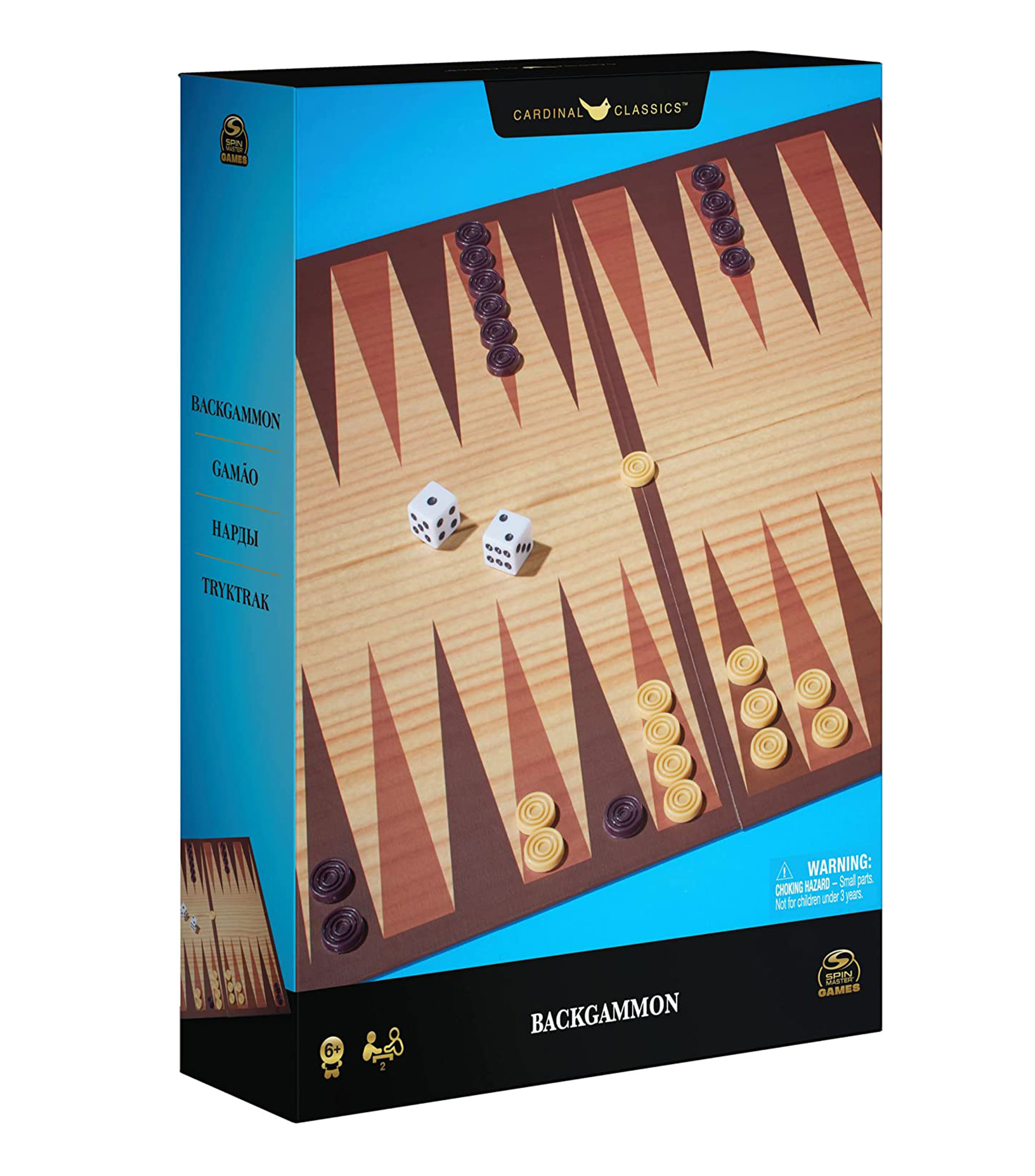 Spin Master Backgammon clásico - El Palacio de Hierro