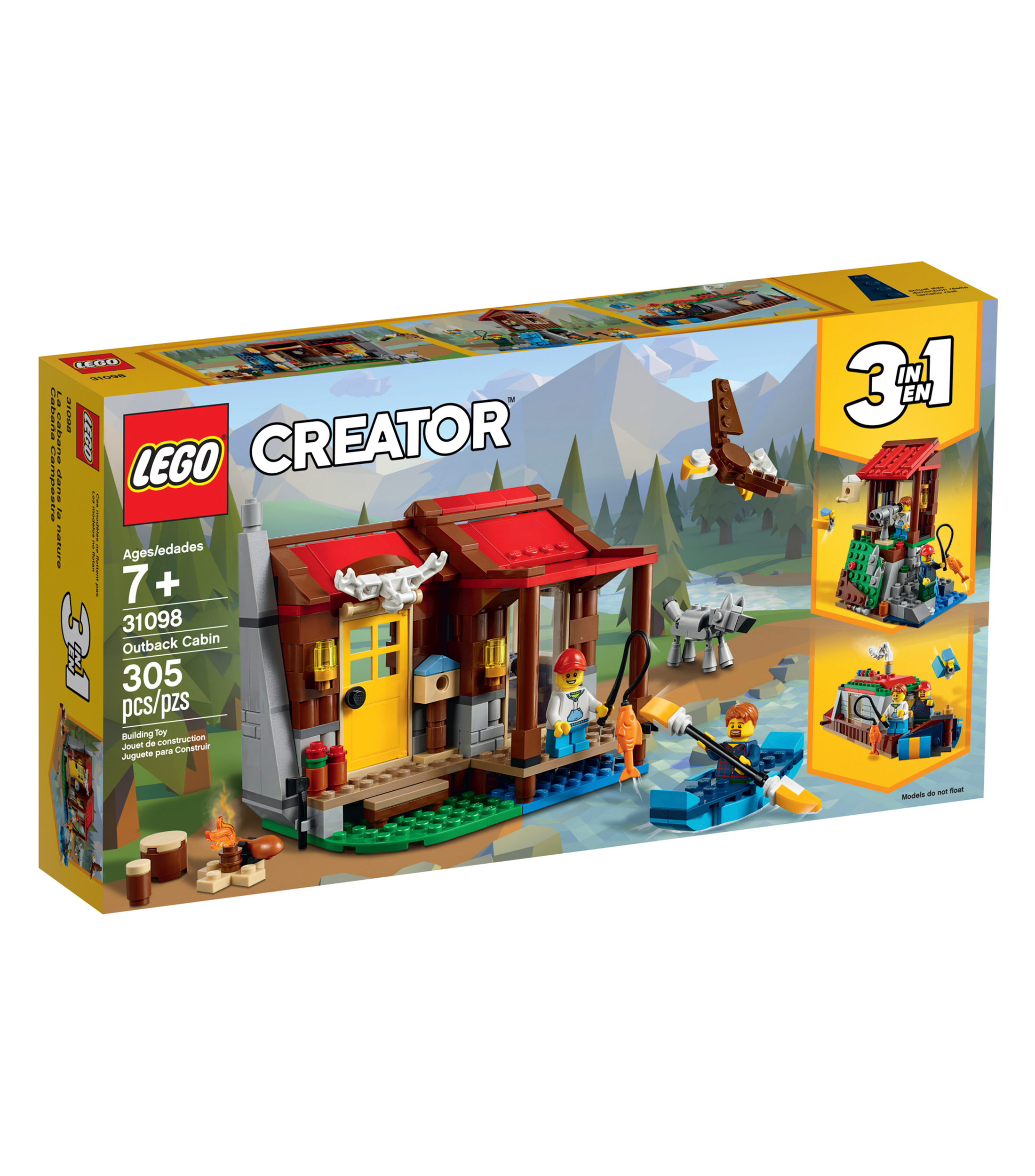 Lego Lego Creator, Cabaña Campestre - El Palacio de Hierro