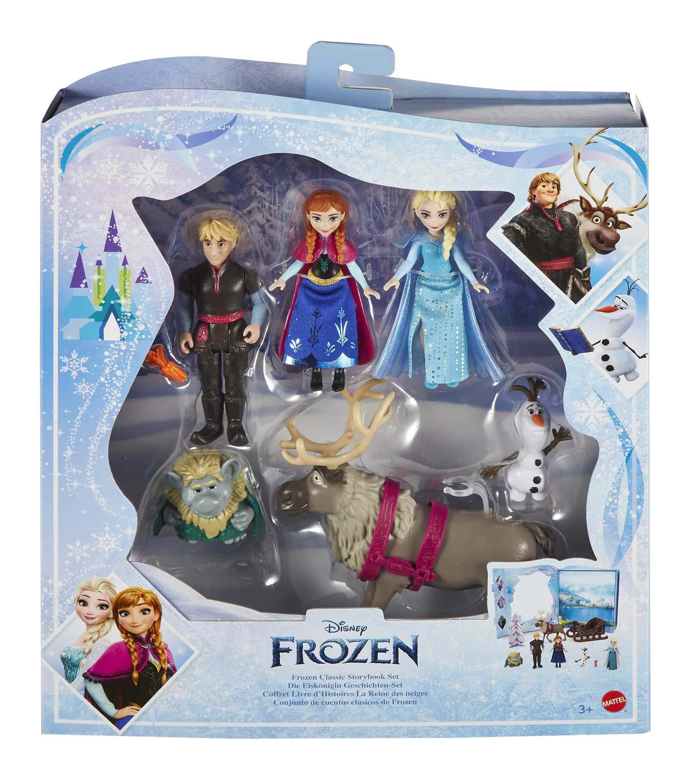 Frozen Set de Historias Pack 6 Figuras Frozen - El Palacio de Hierro