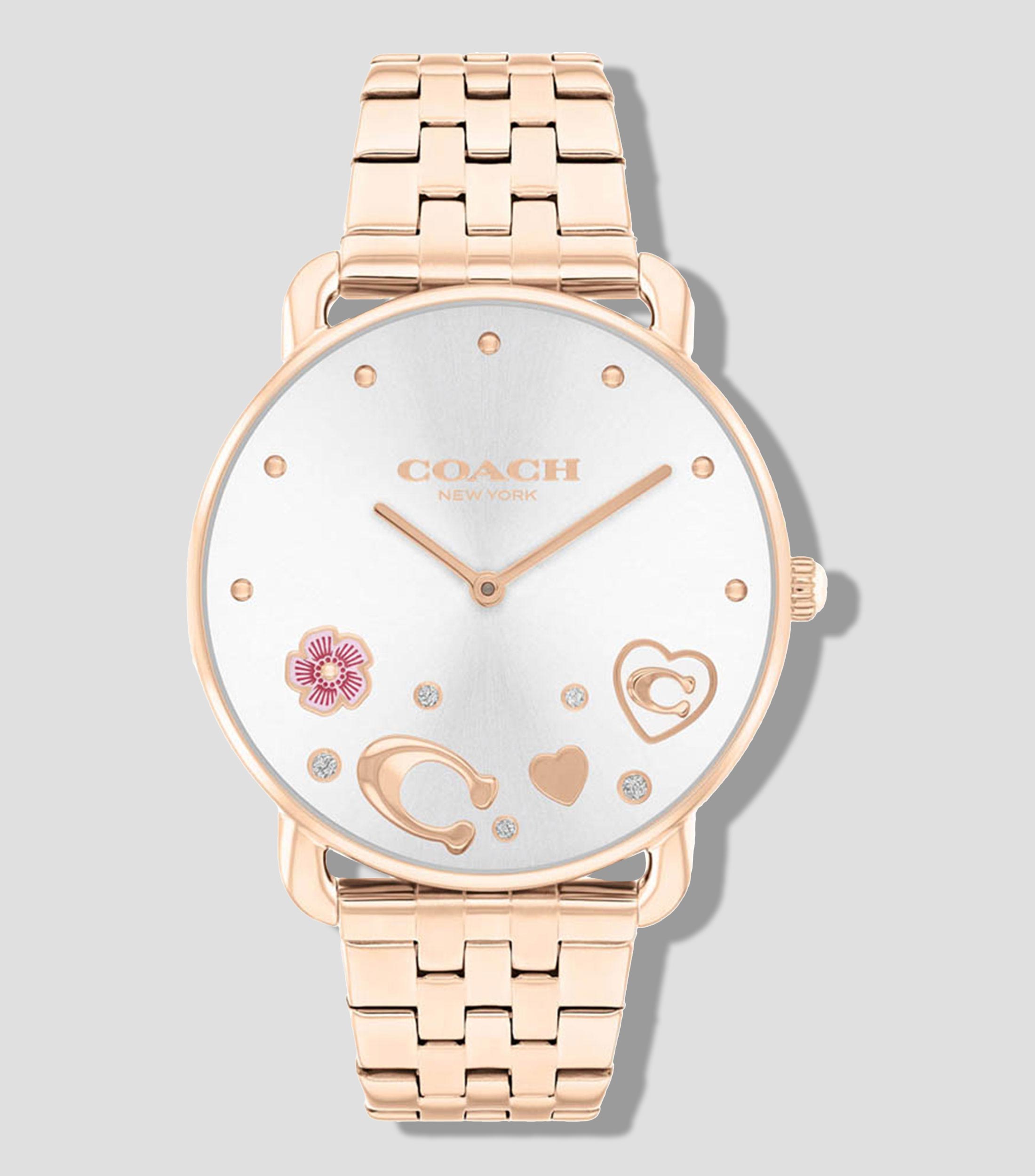 COACH: Reloj para Mujer Elliot Casual, Oro rosa | El Palacio de Hierro