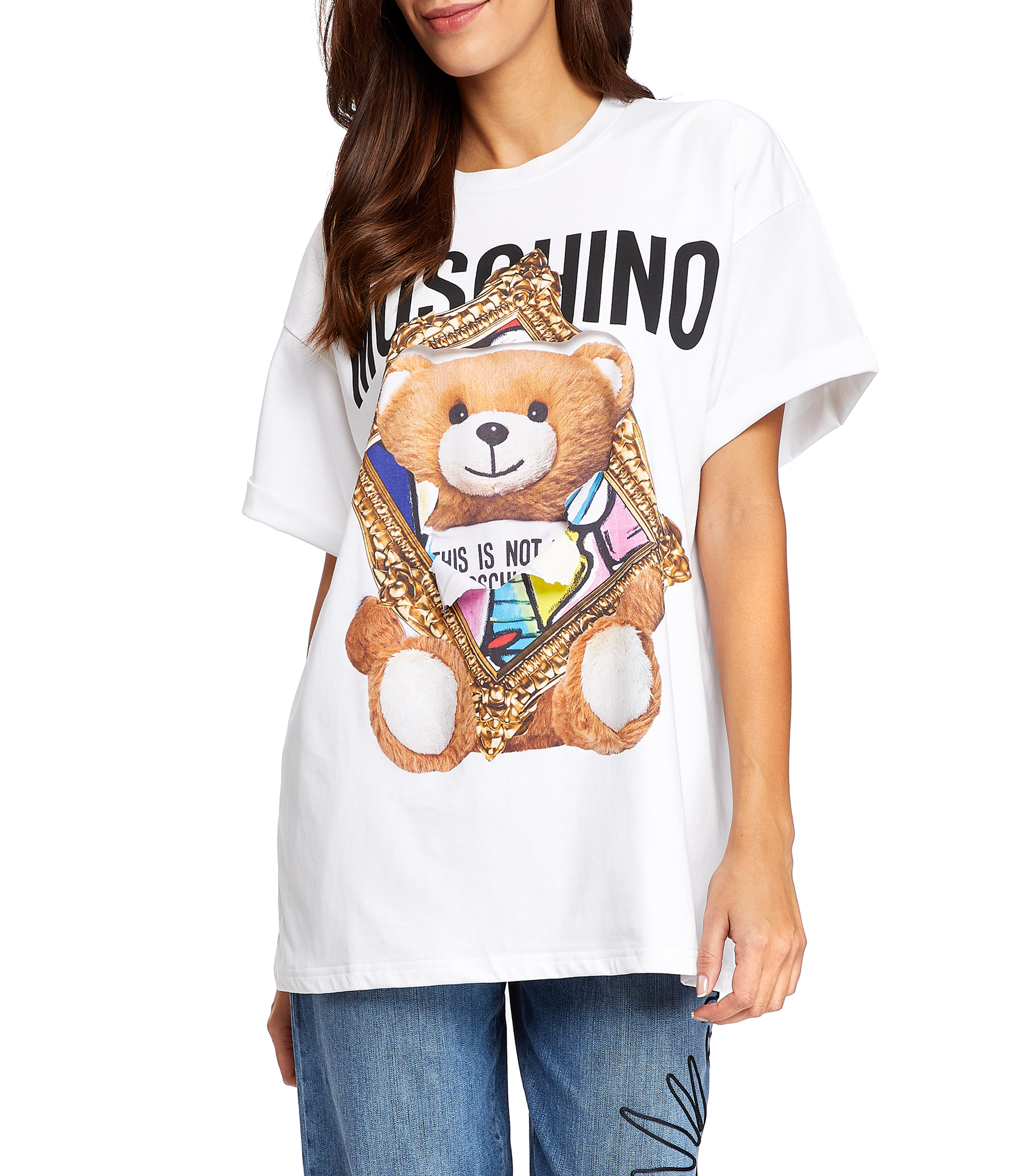 Moschino Playera con oso manga corta Mujer - El Palacio de Hierro
