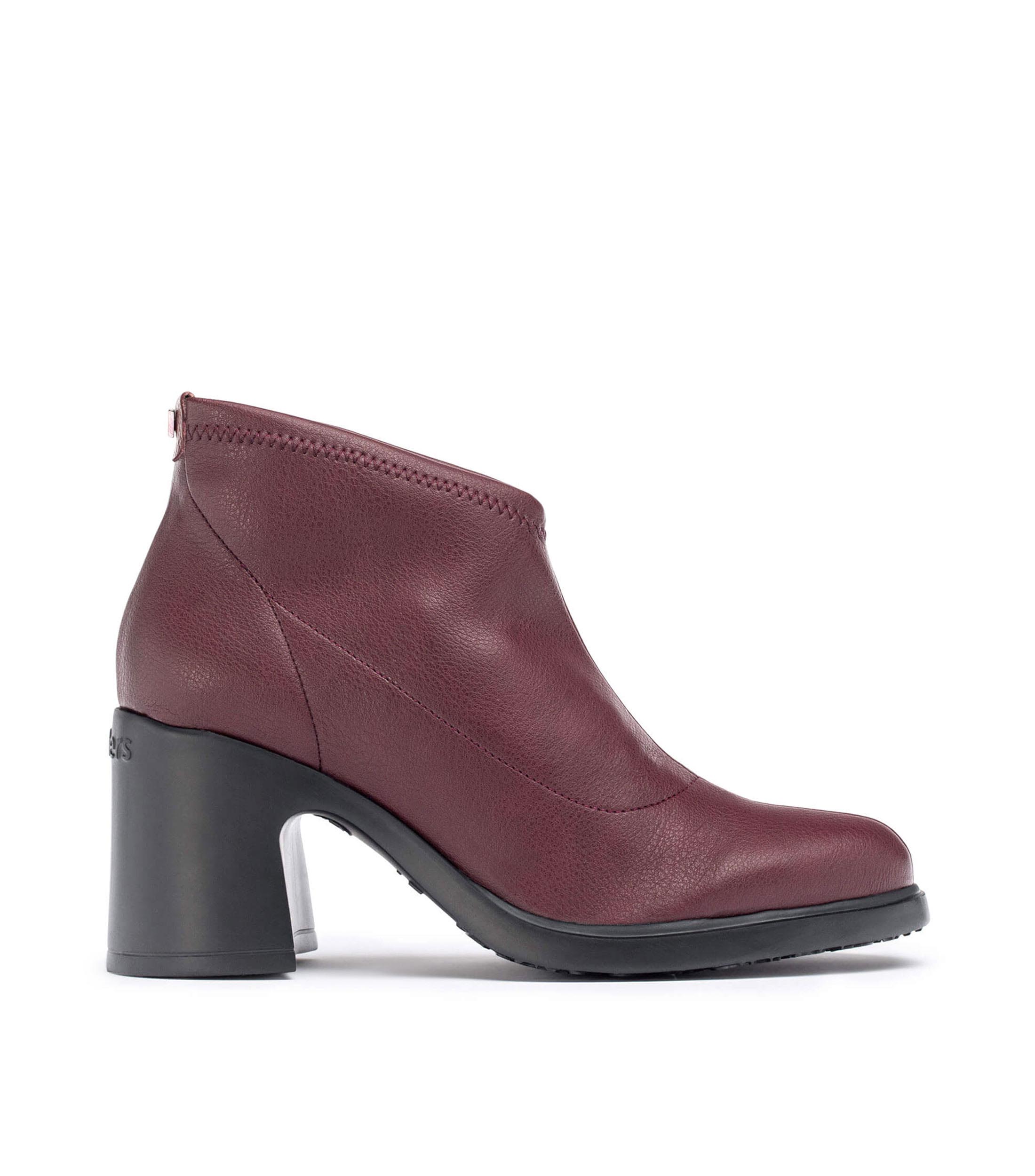 Wonders: Botines casuales con tacón medio cuadrado Mujer | El Palacio ...