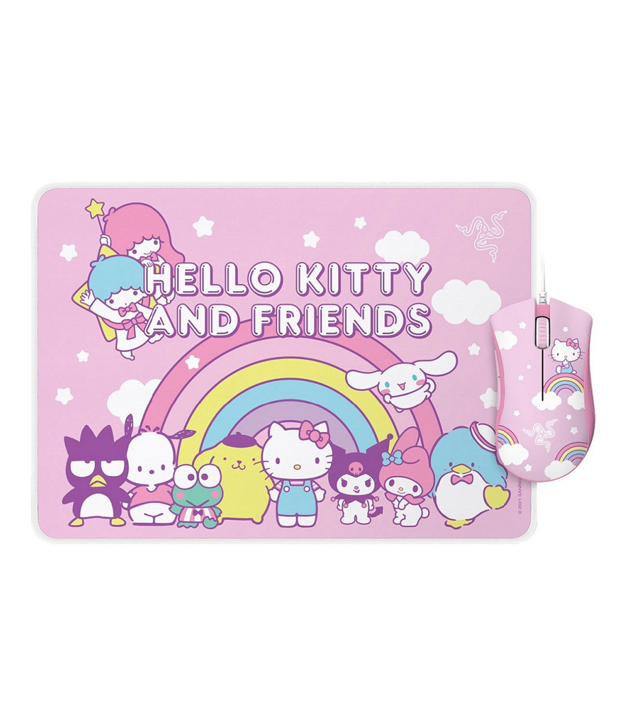Razer Bundle Gaming Mouse + Mouse Pad Hello Kitty and Friends Edition ...