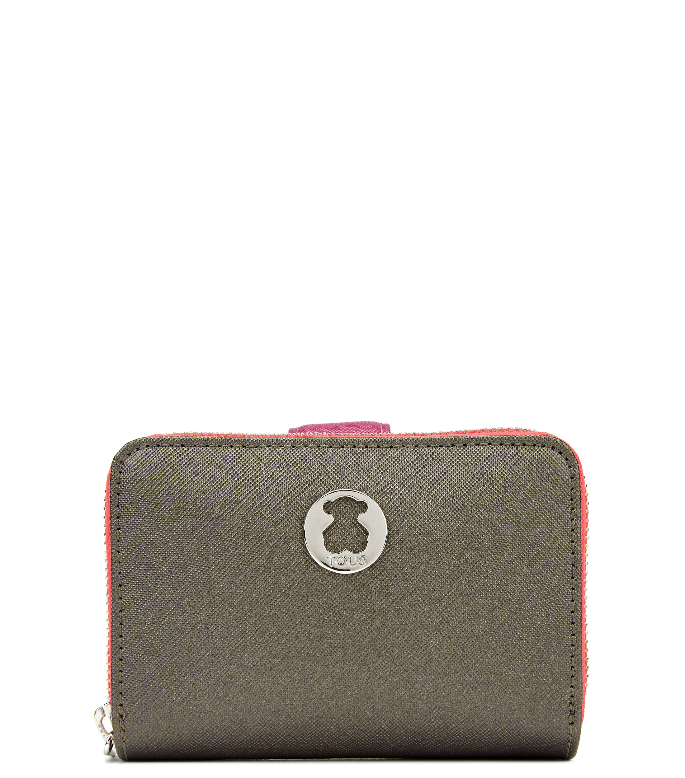 Tous: Cartera gris Andrea Dubái Saffiano Mujer | El Palacio de Hierro