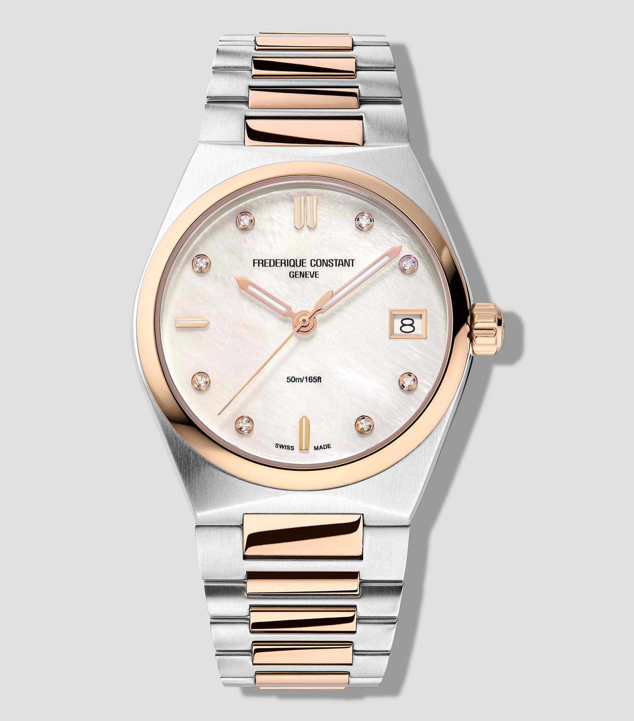 Frederique Constant Reloj para Mujer Highlife Lady Casual, Plateado ...