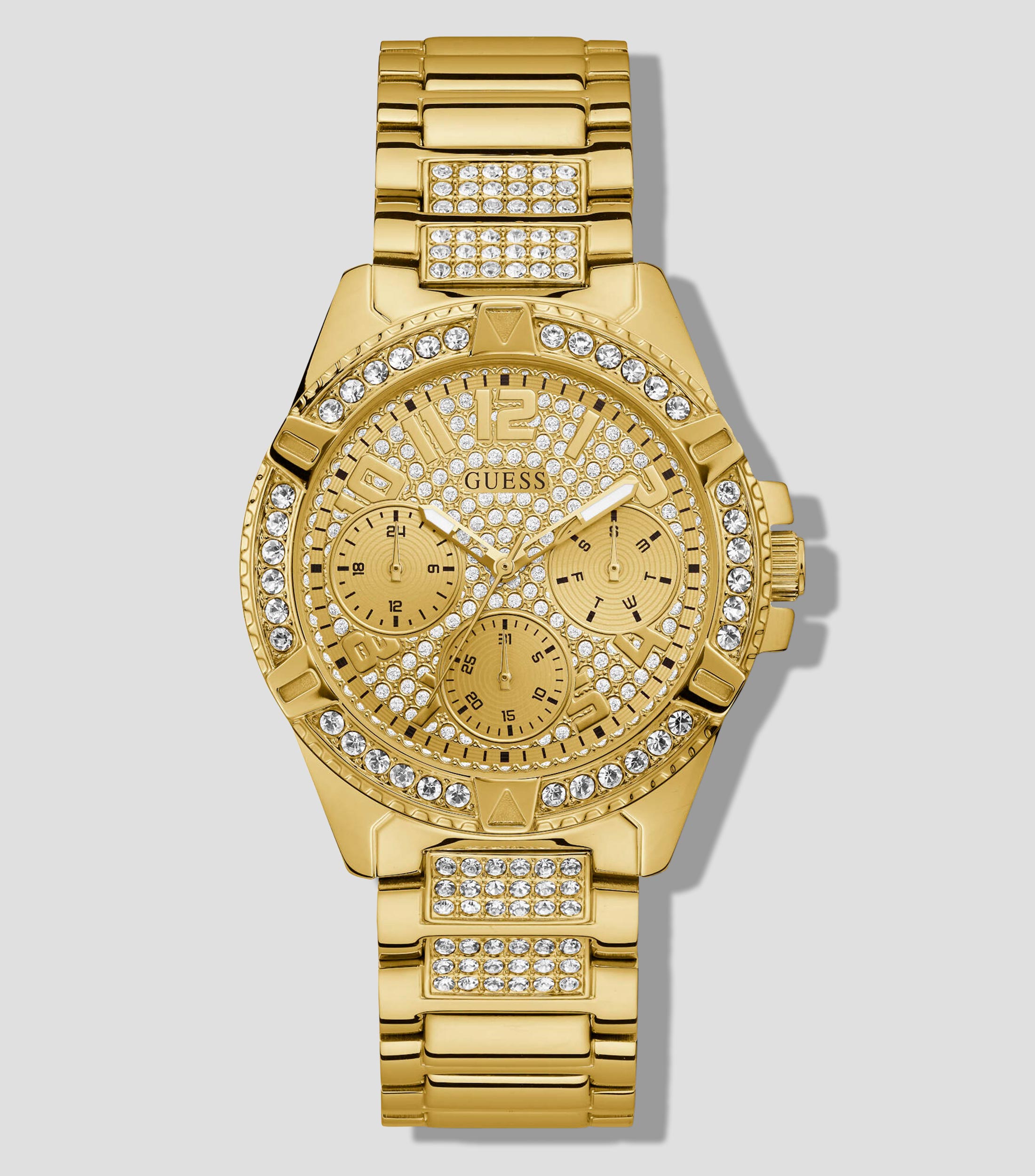 Guess: Reloj para mujer Lady Frontier de vestir Dorado | El Palacio de ...