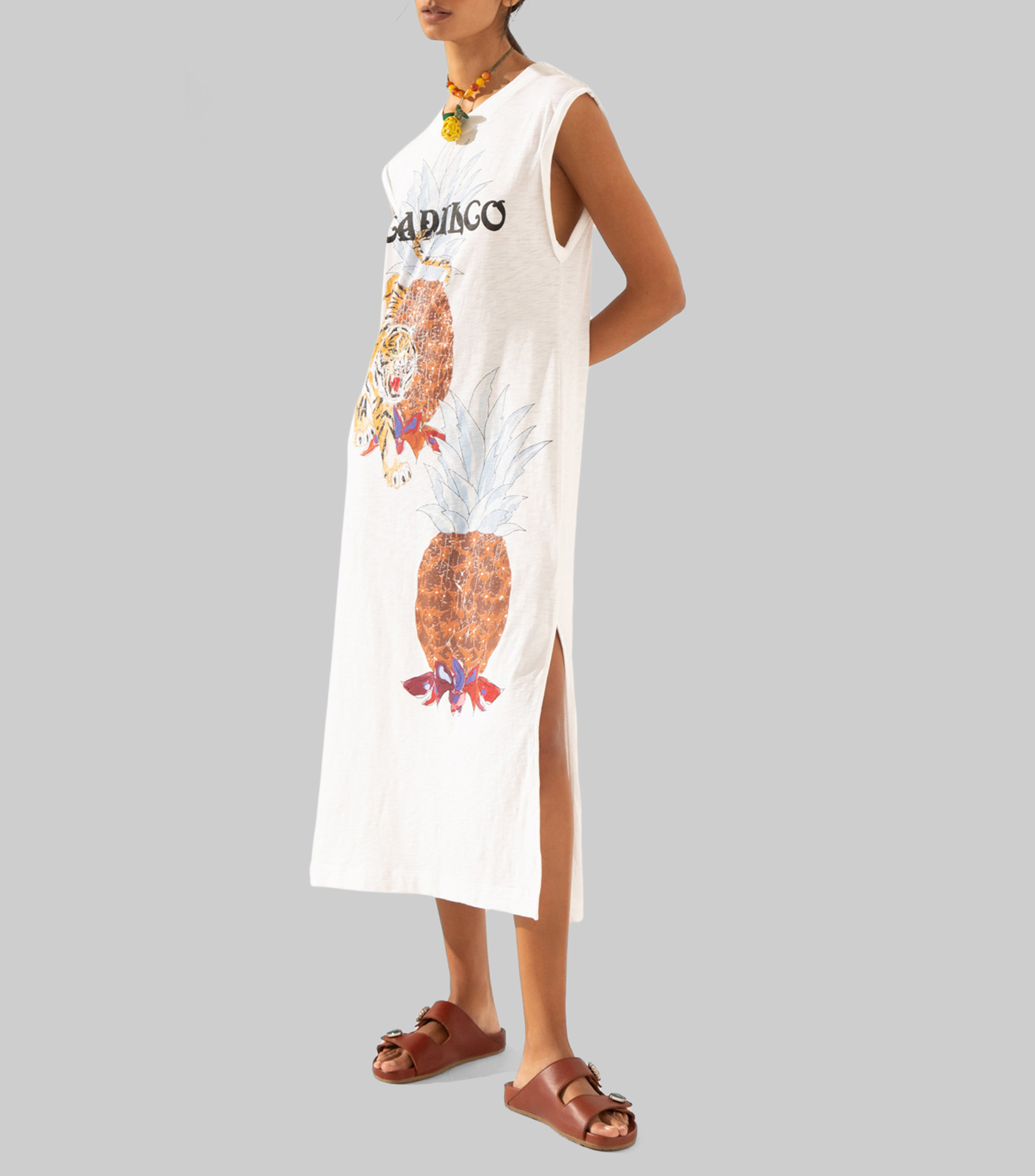 Jazmin Chebar: Túnica confeccionada 100 % en algodón pima. | El Palacio ...